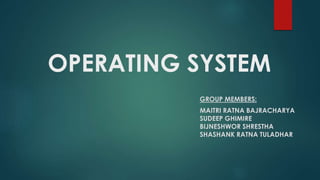Operating system | PPT