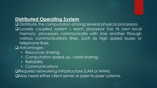Operating system | PPT