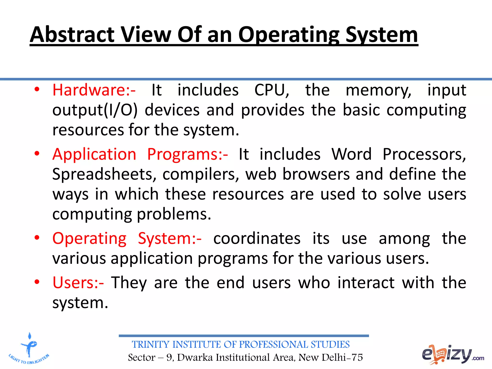 Operating system | PPT