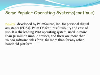 Operating system | PPT