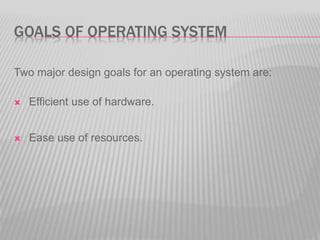 Computer Operating system | PPTX