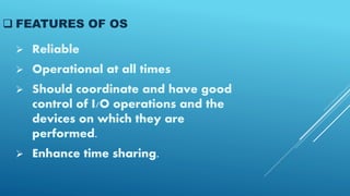 Operating system by hm | PPTX | Operating Systems | Computer Software and Applications