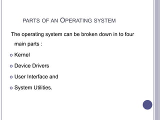 Operating system | PPTX
