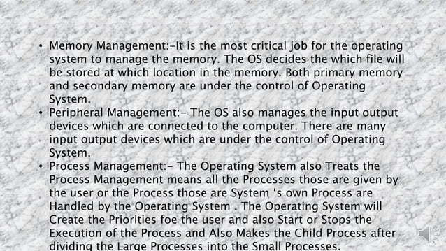 Operating system | PPT