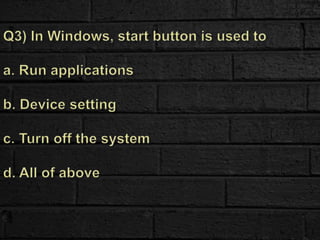 Operating system | PPT