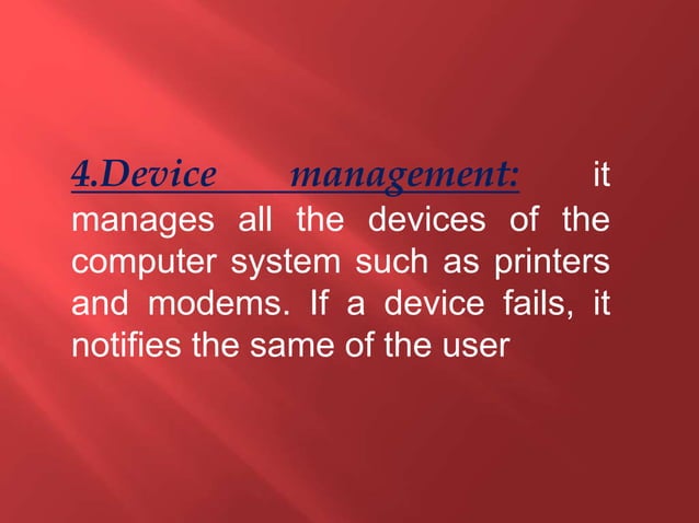 Operating System Ppt Free Download
