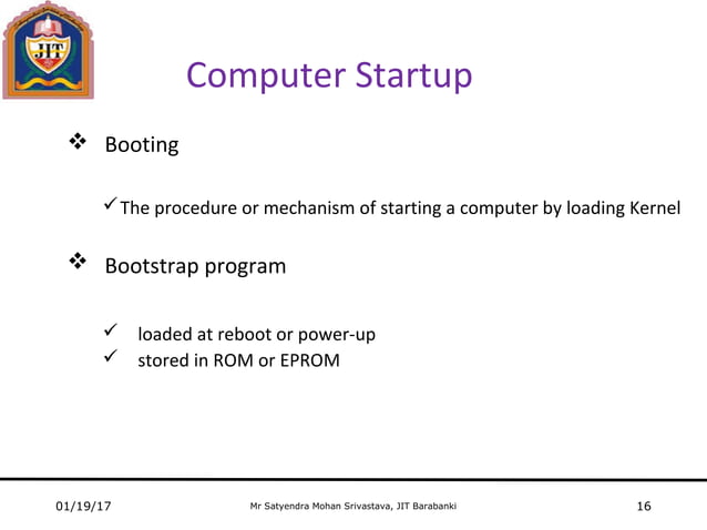 Operating system | PPT