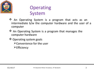 Operating system | PPT