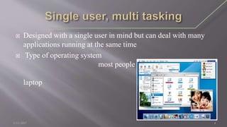 Operating system and its types | PPTX