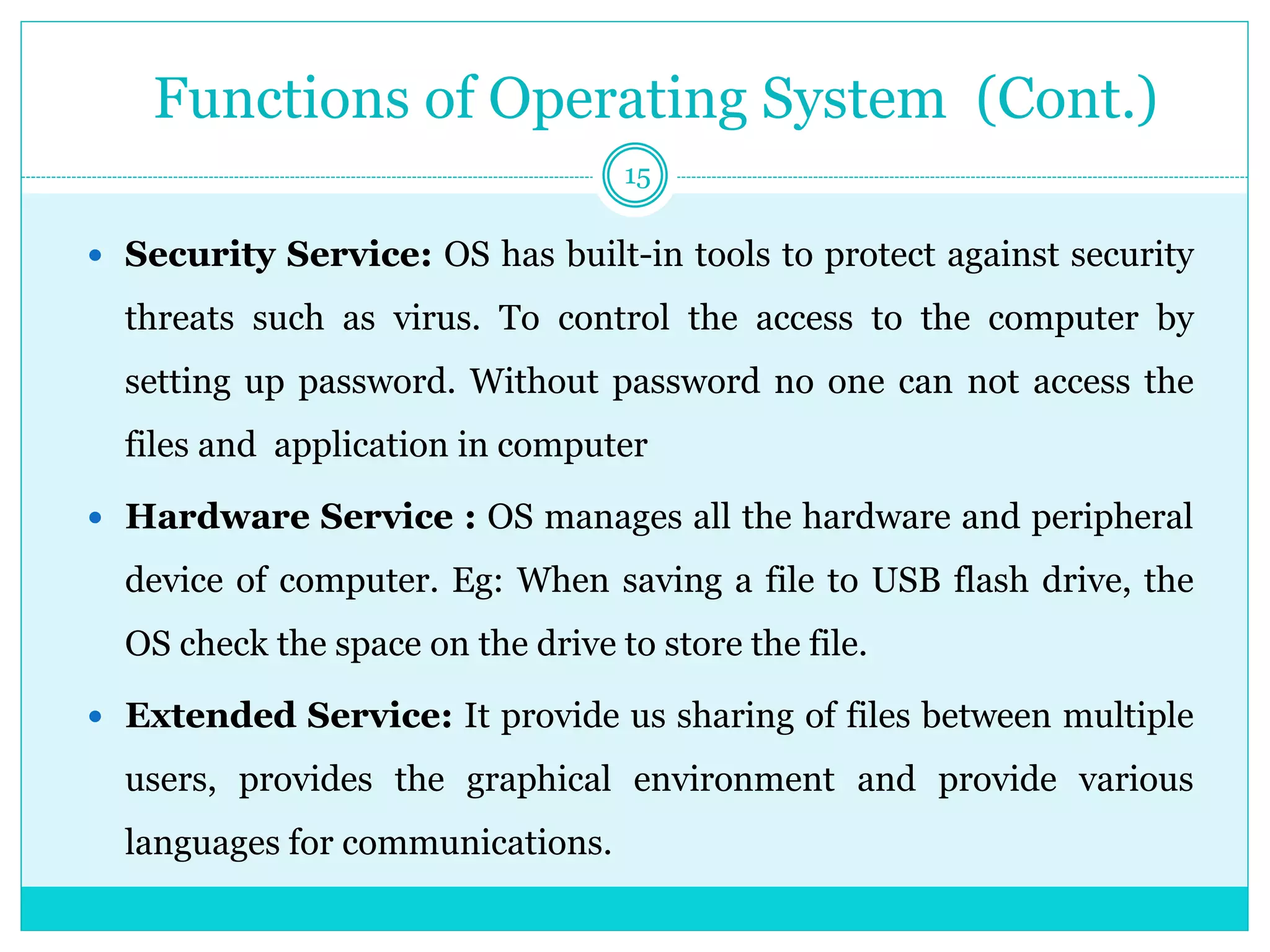 Operating system | PPT