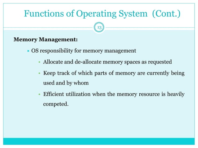 Operating system | PPT