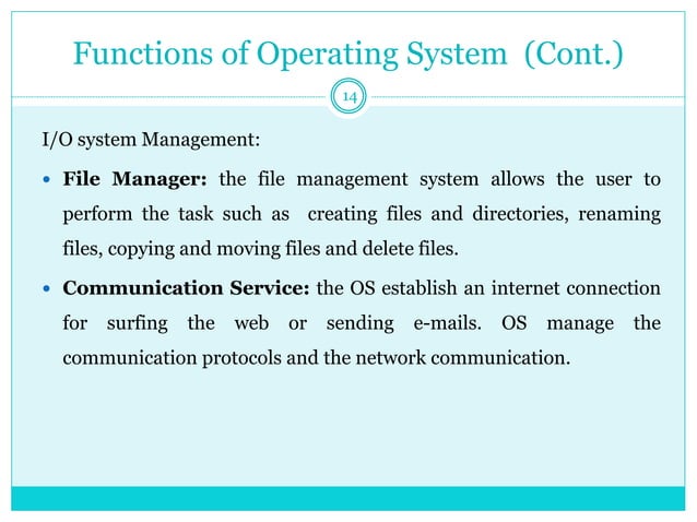 Operating system | PPT