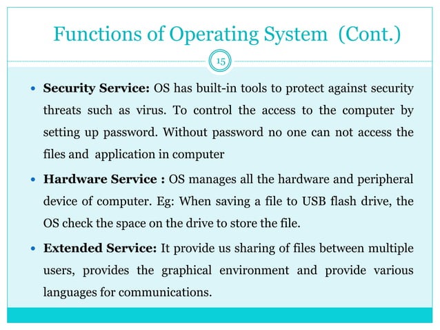 Operating system | PPT