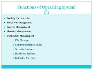 Operating system | PPT