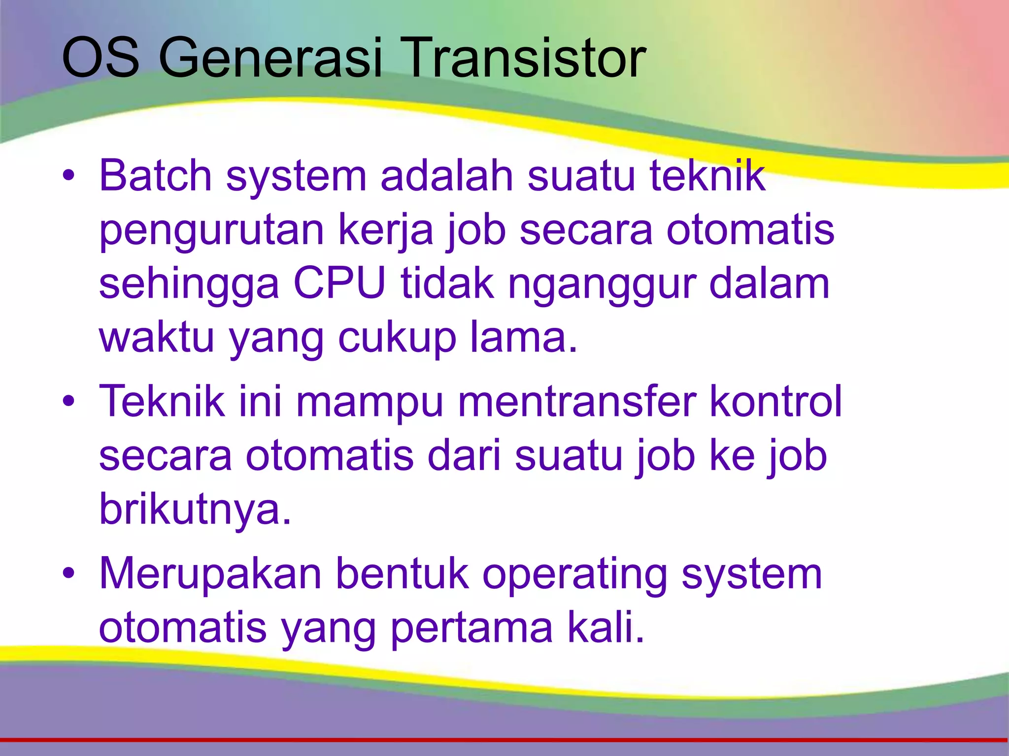 Operating system | PPTX