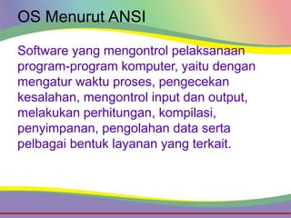 Operating system | PPT