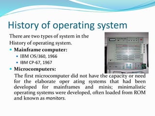 Operating system | PPT