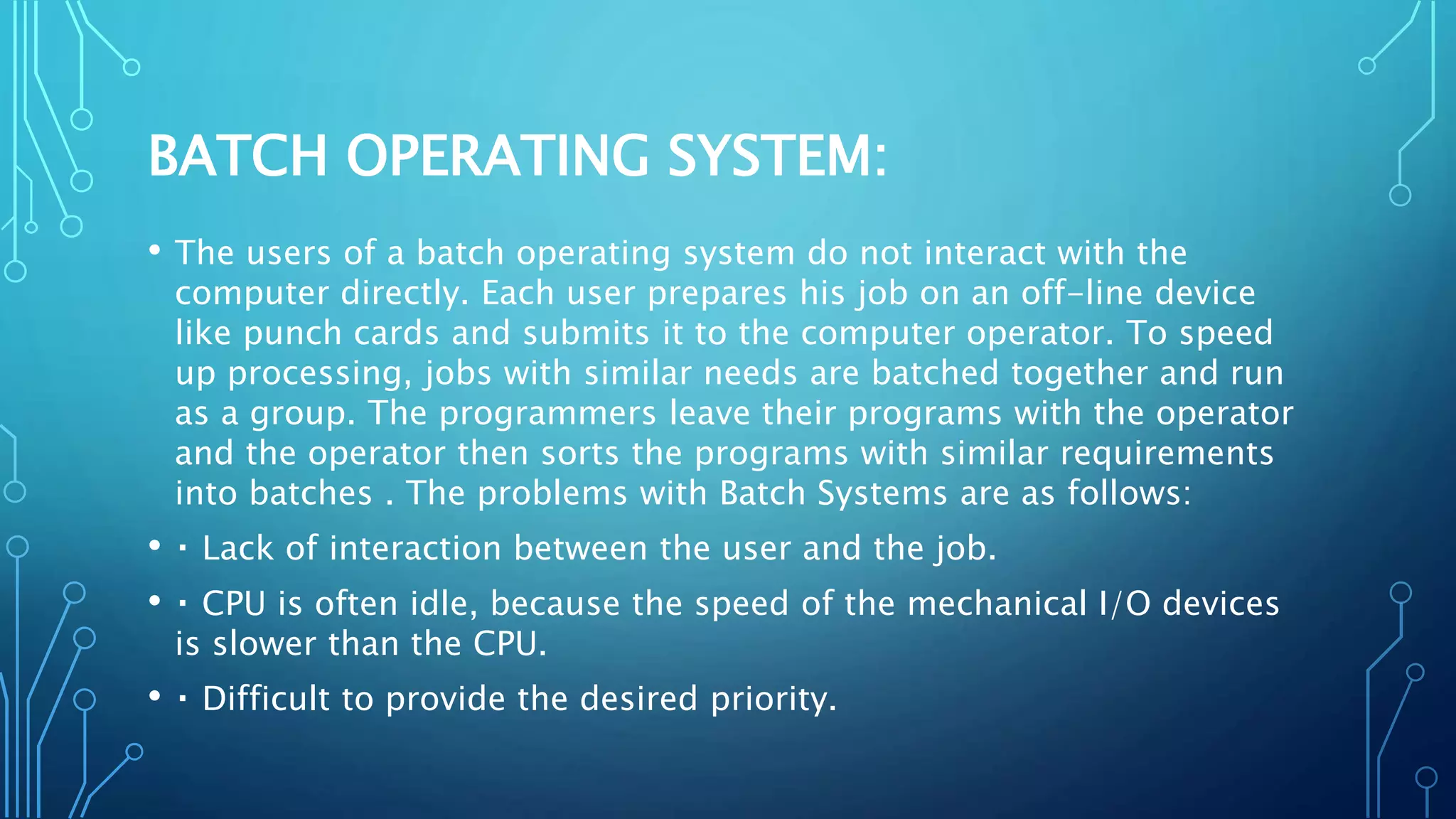 Operating system | PPT | Free Download