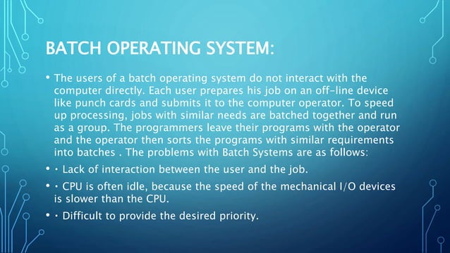 Operating system | PPT