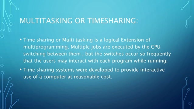 Operating System Ppt