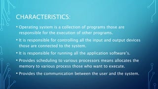 Operating system | PPT