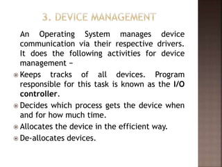 Operating system | PPTX