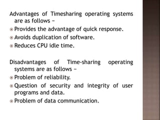 Operating system | PPTX