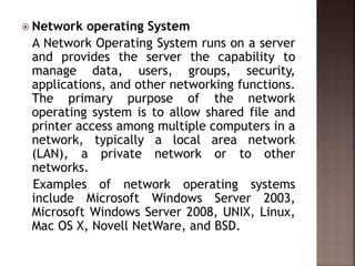 Operating system | PPTX