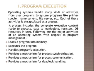 Operating system | PPTX