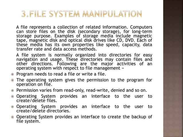 Operating system | PPTX