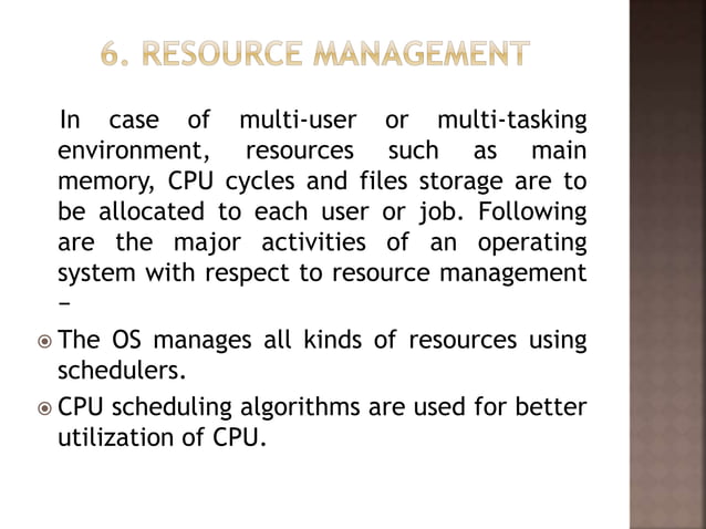 Operating system | PPTX