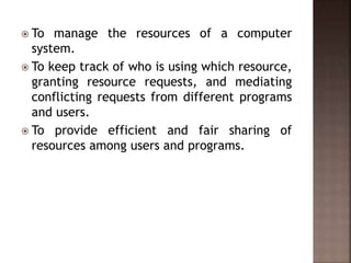 Operating system | PPTX