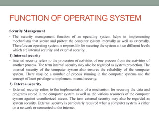 Neethu Narayanan- Operating System | PPTX