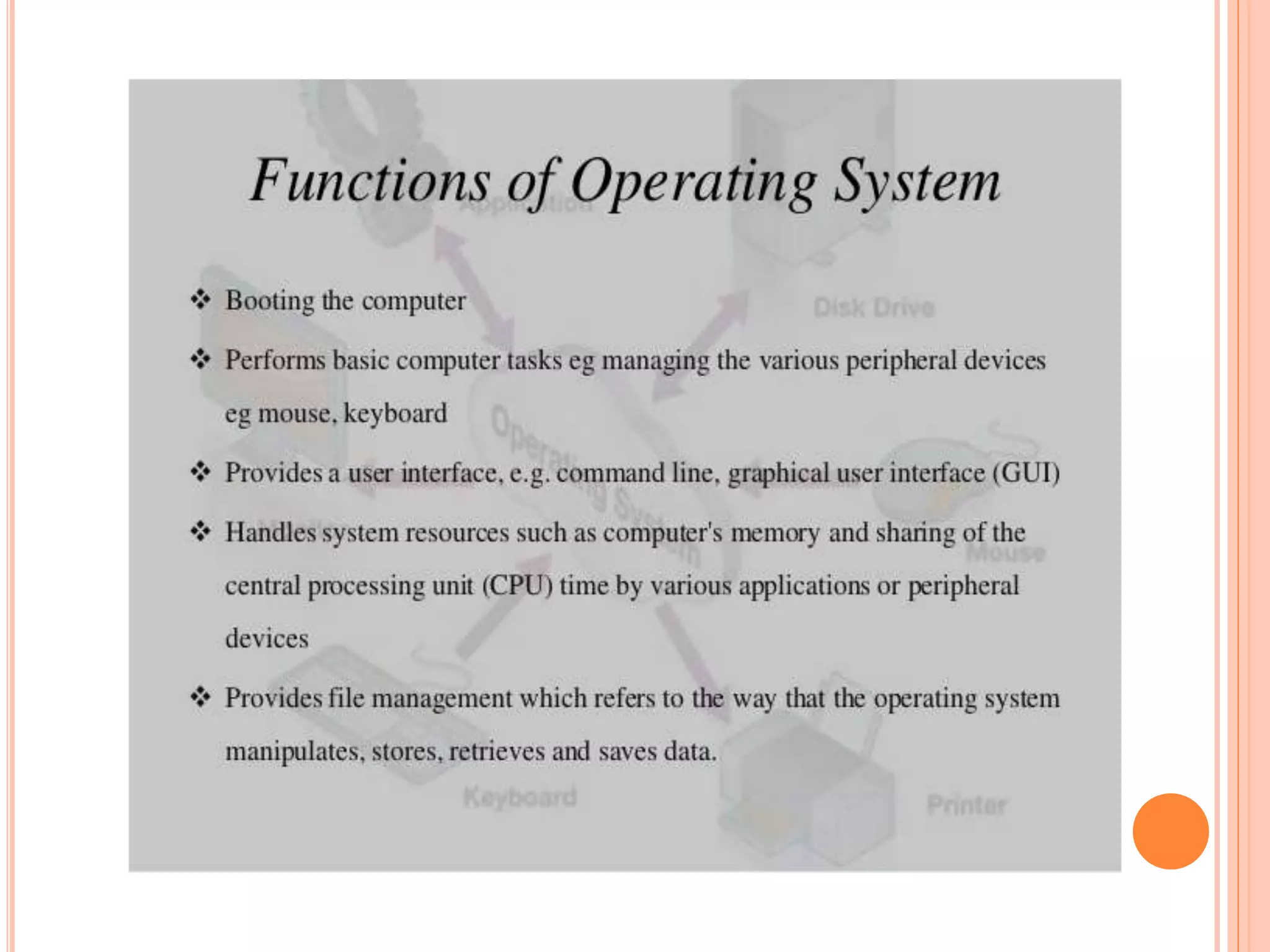 Operating system | PPT
