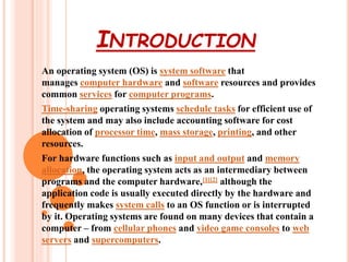 Operating system | PPT