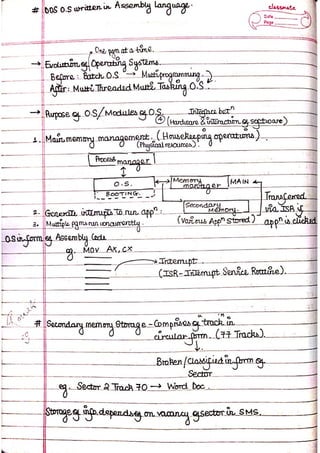 Operating System Notes - Ronak Sumbaly | PDF