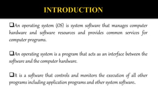 Operating system | PPT