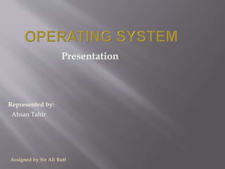 Computer Operating system(OS) | PPT
