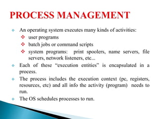 Operating system | PPT | Free Download