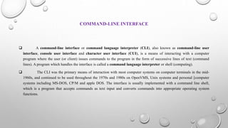 Operating system | PPTX | Operating Systems | Computer Software and ...