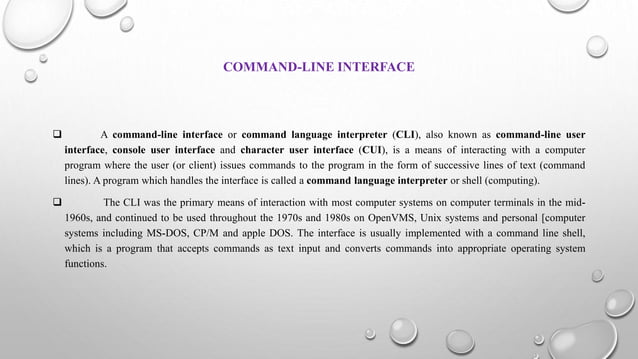 Operating system | PPTX | Operating Systems | Computer Software and ...