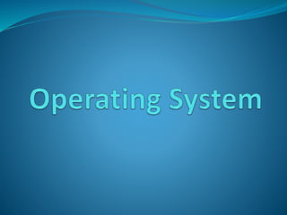 Operating system | PPT