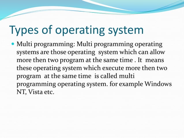Operating system | PPT