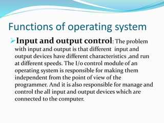 Operating system | PPT