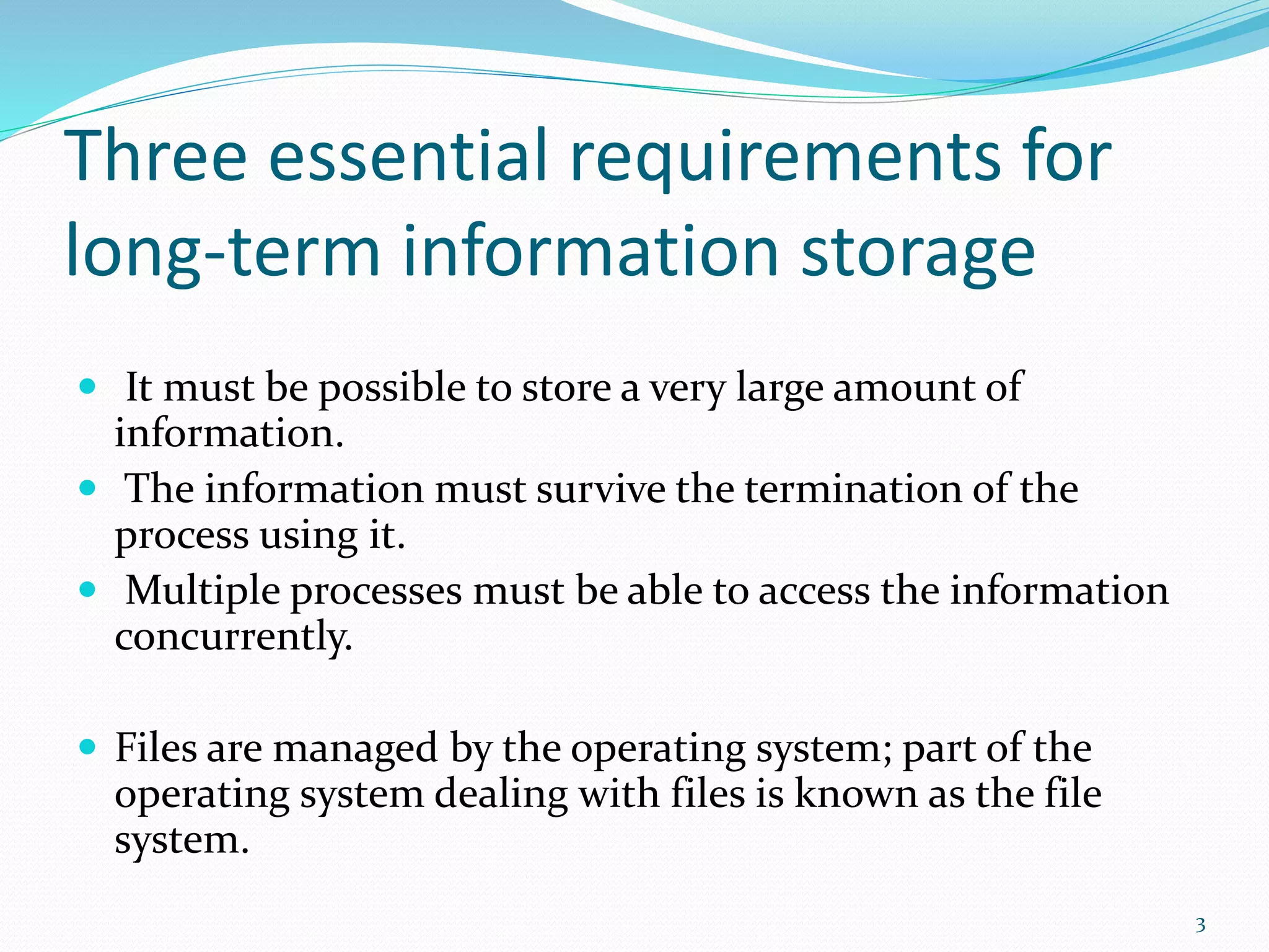Operating system file system | PPTX