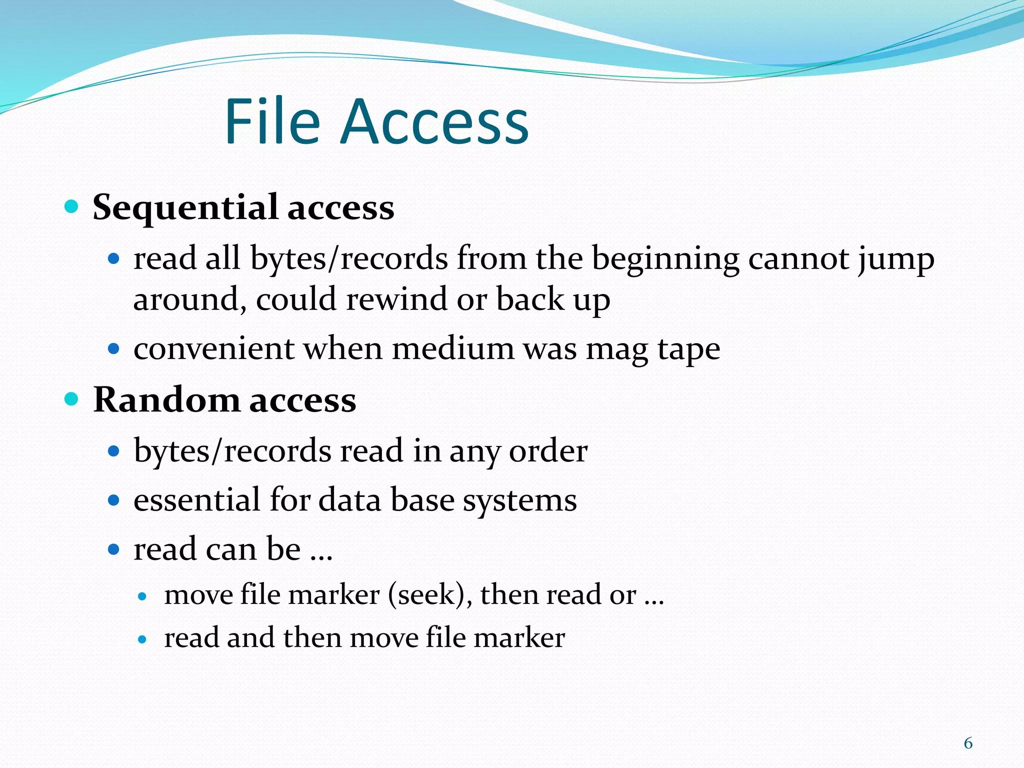 Operating system file system | PPT