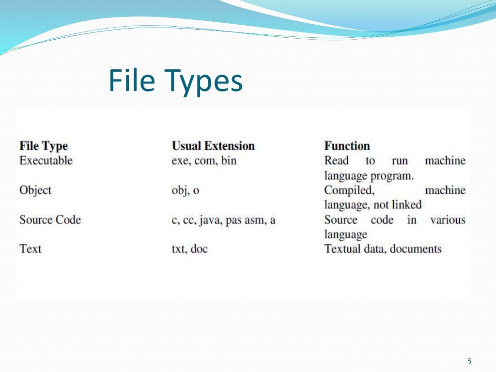 Operating system file system
