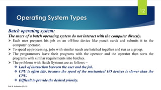 Operating system 1 by K. Adisesha | PDF