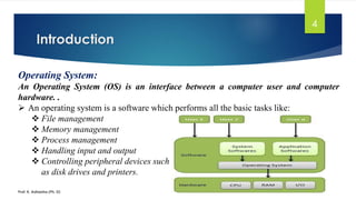 Operating system 1 by K. Adisesha | PDF