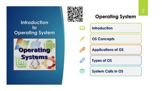 Introduction Operating System ppt by Dr. K. Adisesha | PDF